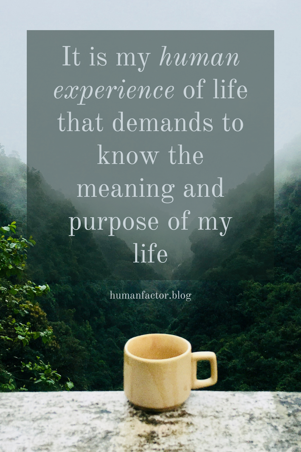 Meaning of Our Life-Meaning Questions – humanfactor